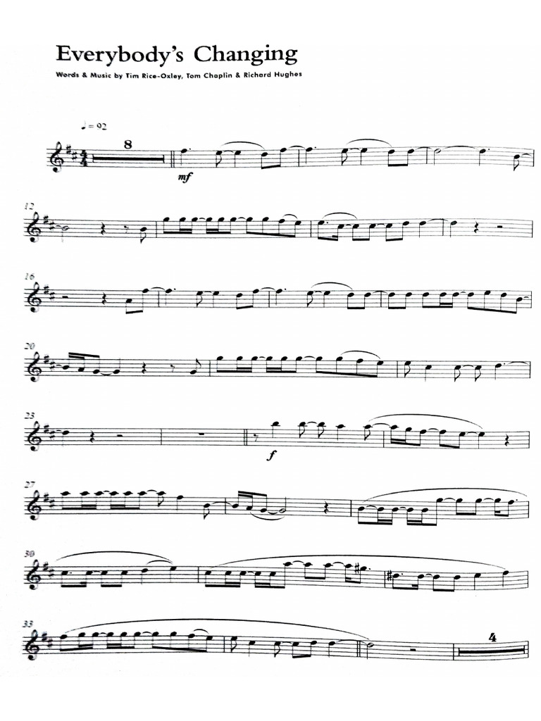 Everybody S Changing | PDF