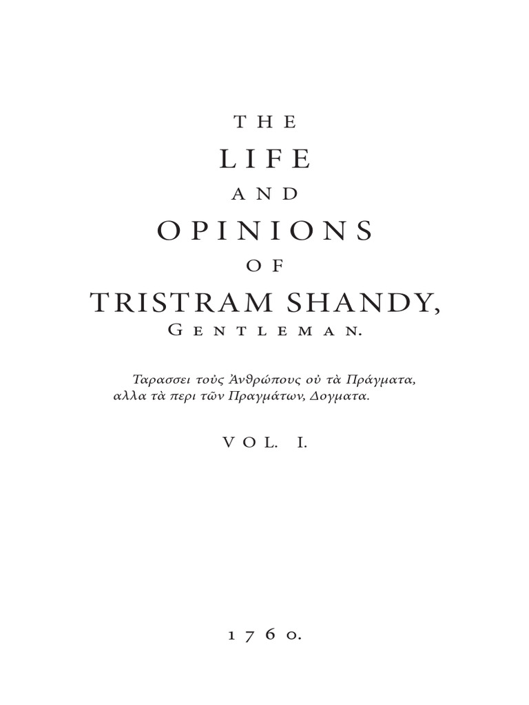 The Life and Opinions of Tristram Shandy Gentleman 250328 093917 | PDF