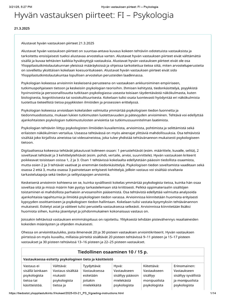 Psykologia HVP | PDF