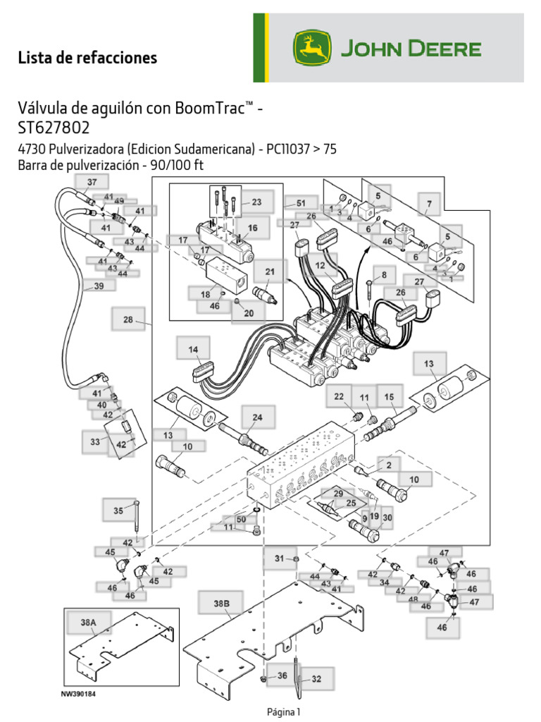 Válvula de Aguilon Con Boom Trac | PDF