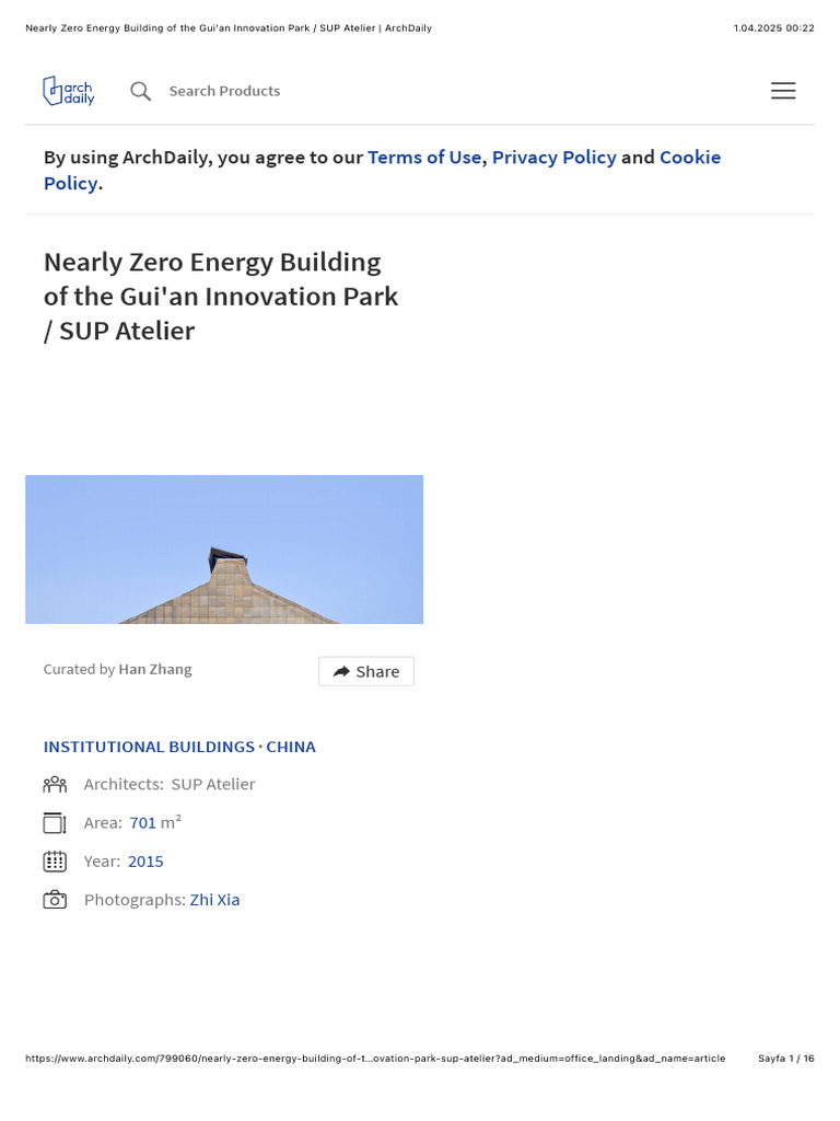 Zero Energy Building in Guian Park | PDF | Ventilation (Architecture ...