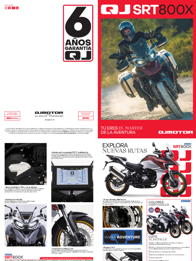 Catalogo QJ Srt800x | PDF