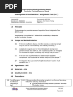 Lui Freeze-Thaw Elution Procedure | PDF | Serology | Hematology