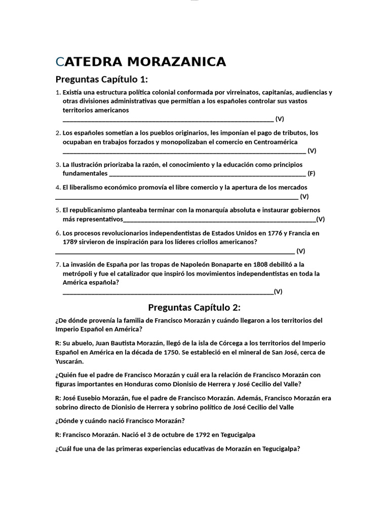 Catedra Morazanica | PDF | Guatemala | Honduras