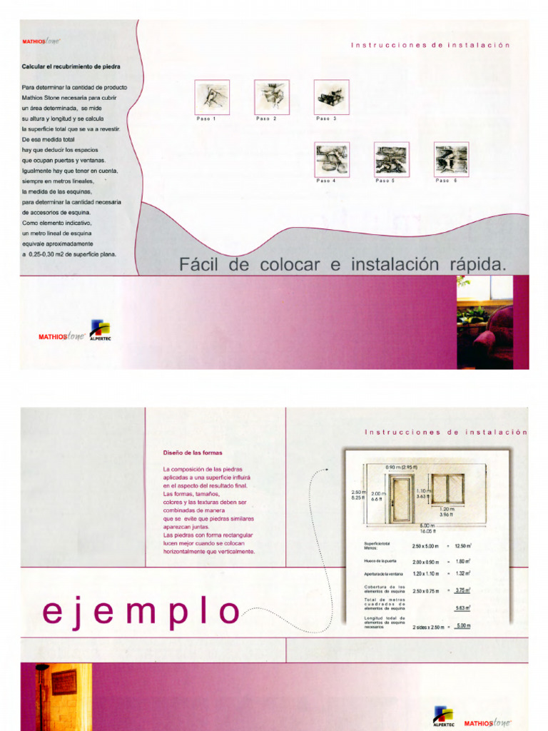 proceso instalacion laja | PDF