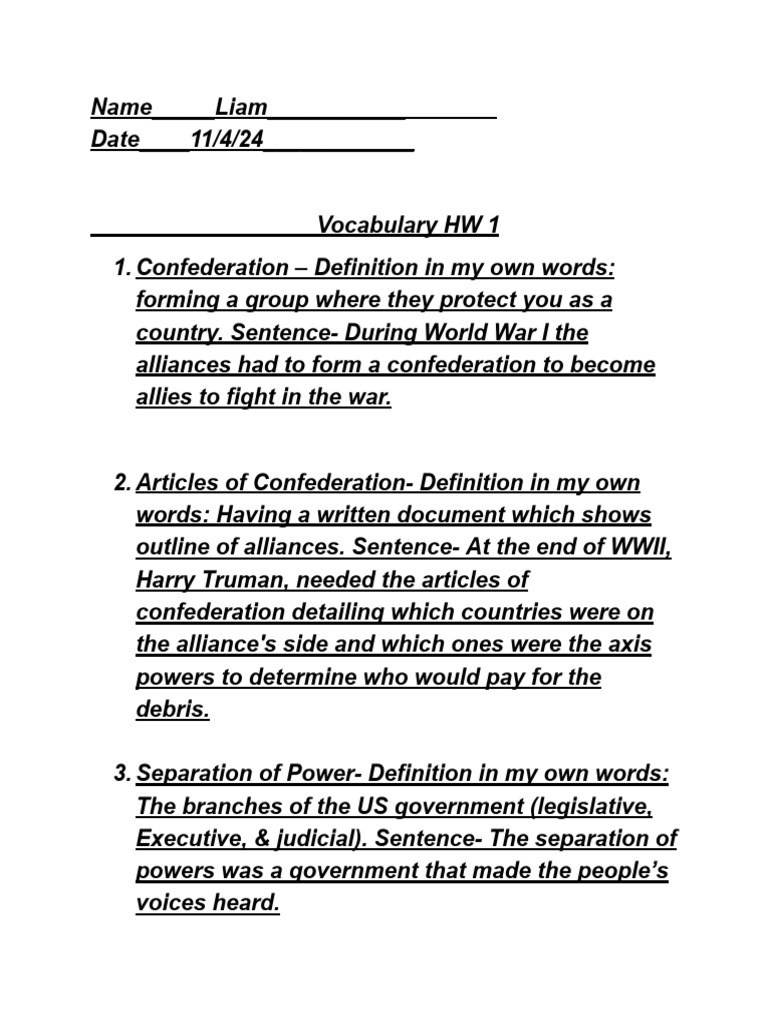 Q1 Unit 2 US history Glossary 2024 .docx (1)- COMPLETED | PDF ...