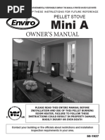 King Kp130 Pellet Stove | PDF | Stove | Chimney