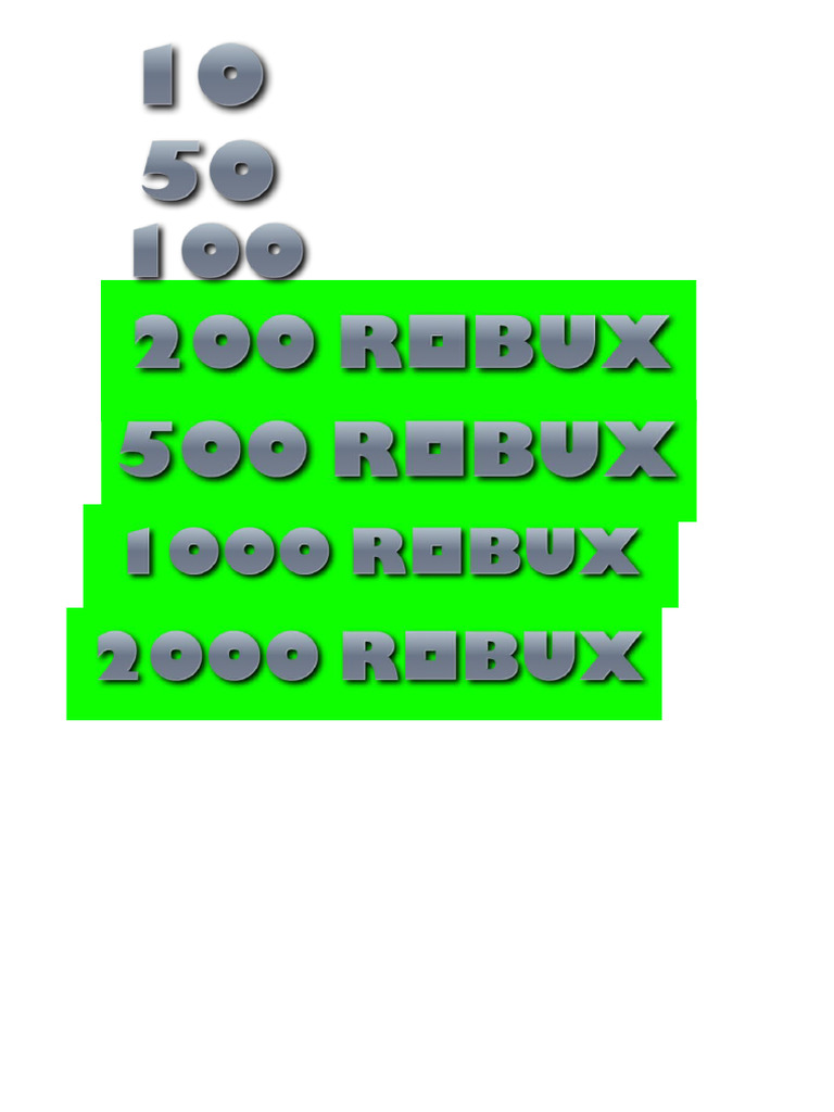 robux | PDF