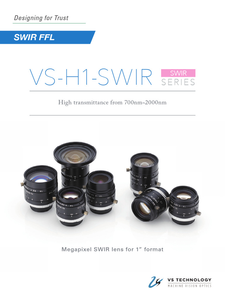 vs-h1 Swir Lenses | PDF