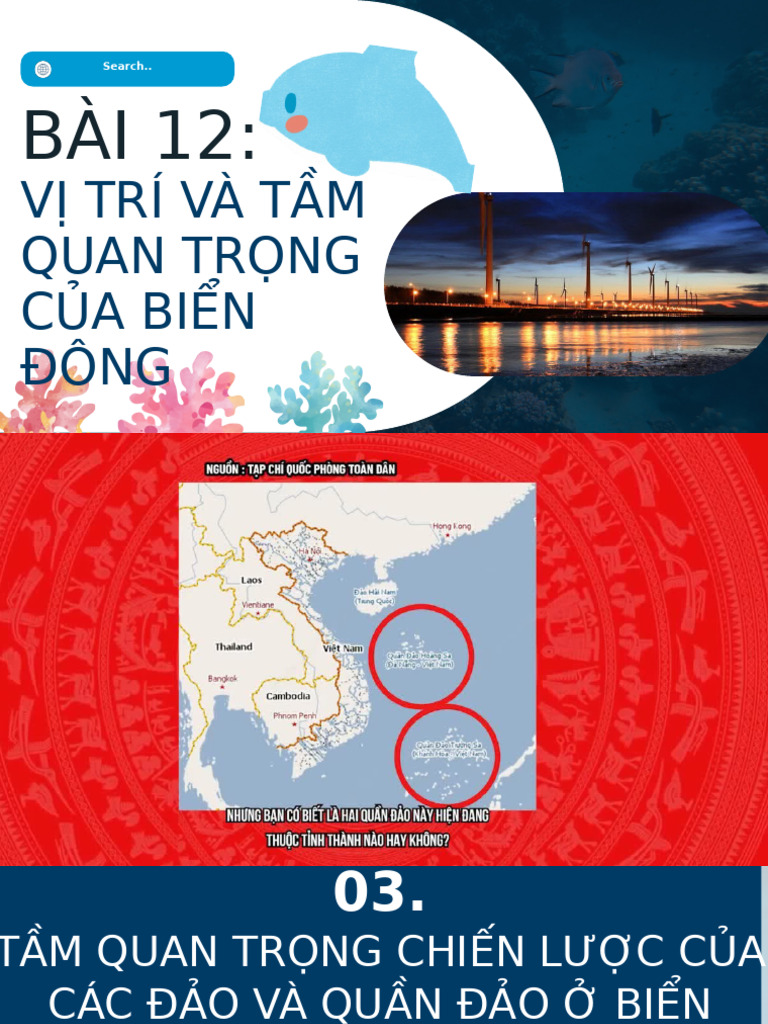 Blue and White Simple Climate Change and The Ocean Presentation | PDF