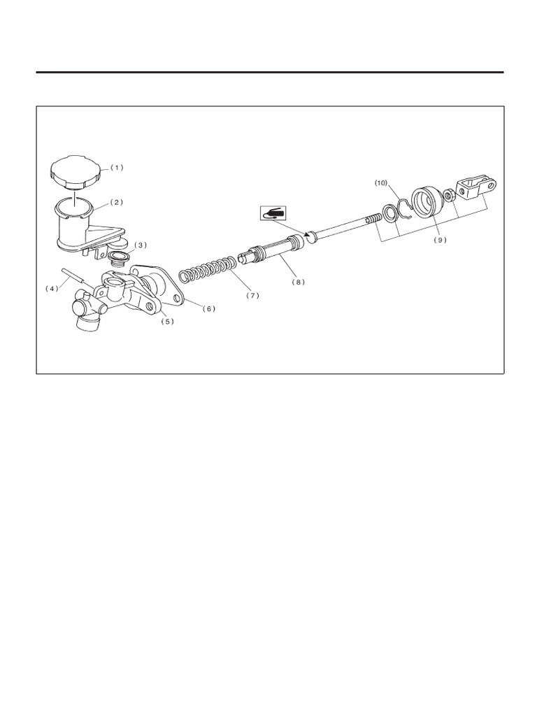 Master Cylinder & Reservoir Tank | PDF
