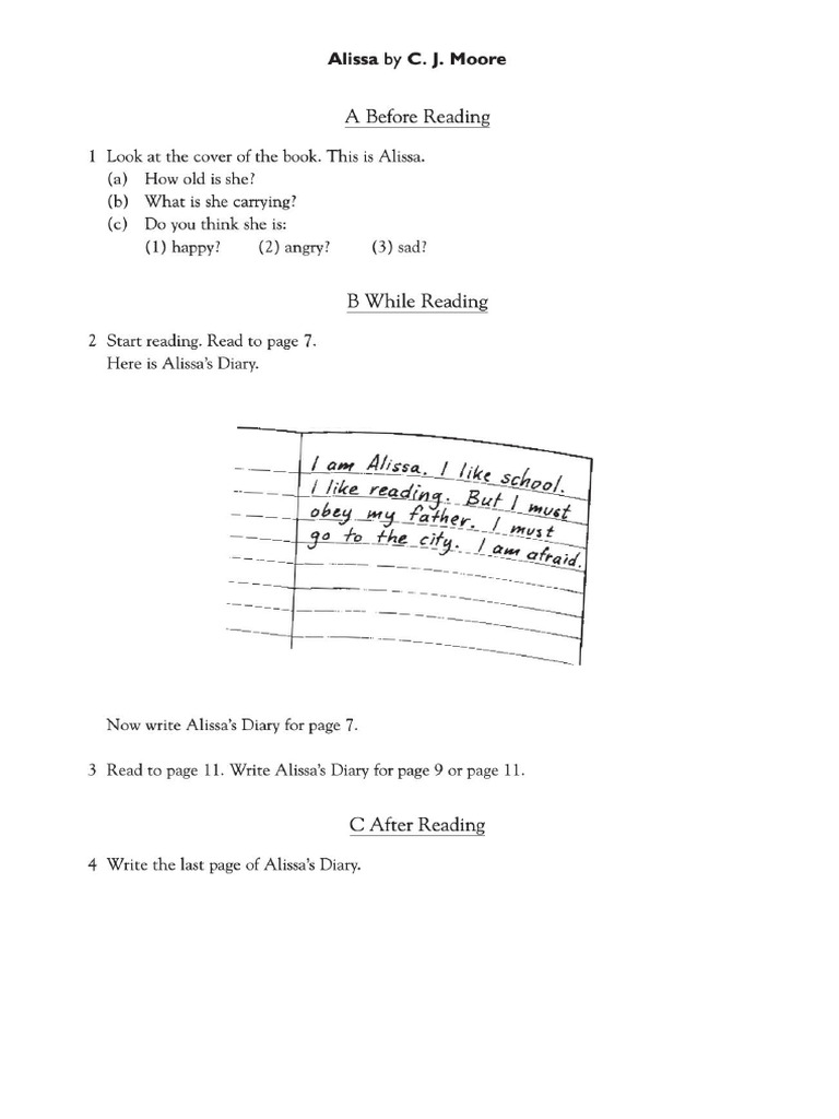 Alissa Activities | PDF