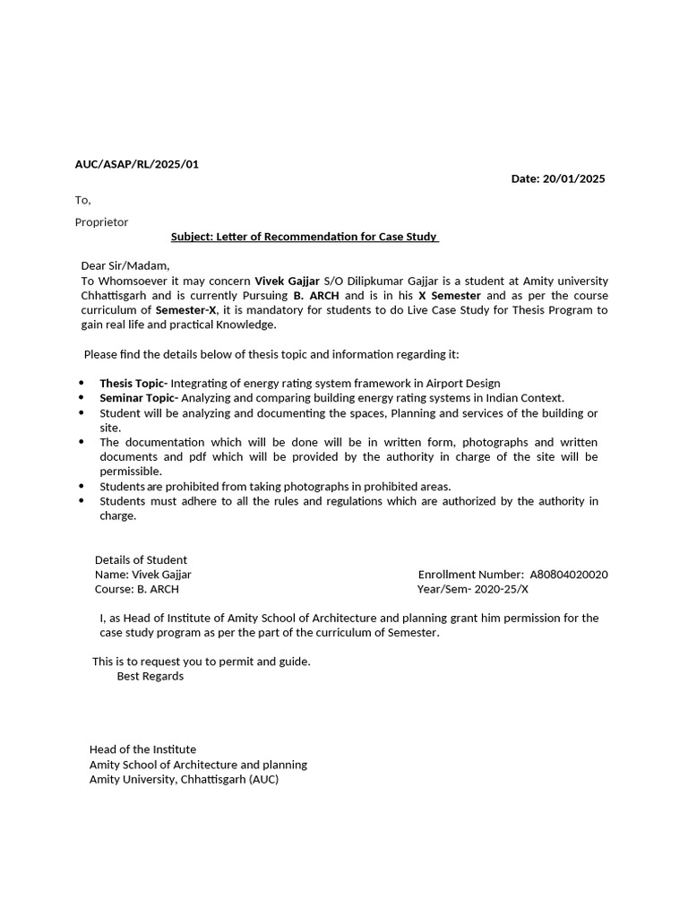 20.01.2025 RL Vivek Gajjar | PDF