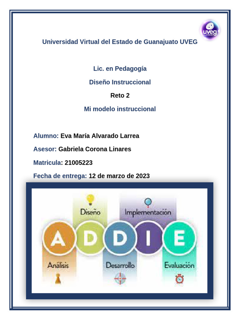 Alvarado Eva r2 u2 | PDF | Enseñando | Evaluación