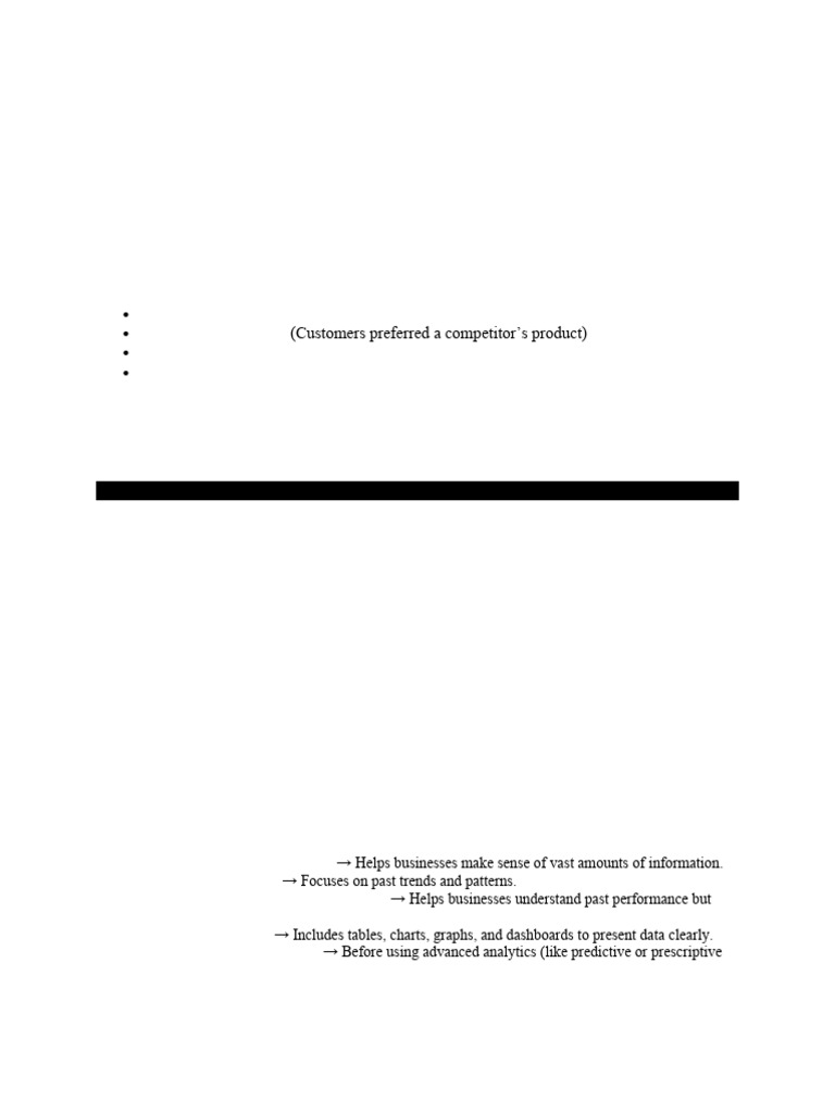 Intro To Business Analytics Business Analytics Pdf Analytics
