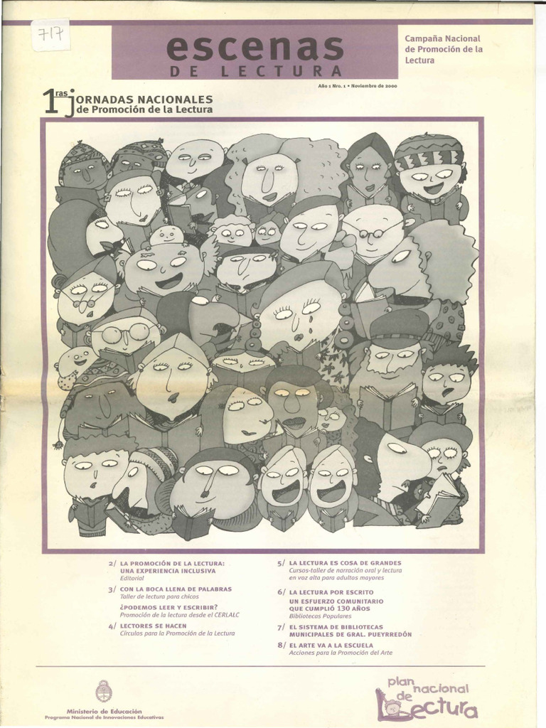 Escenas de Lectura N1 | PDF | Literatura | Publicación