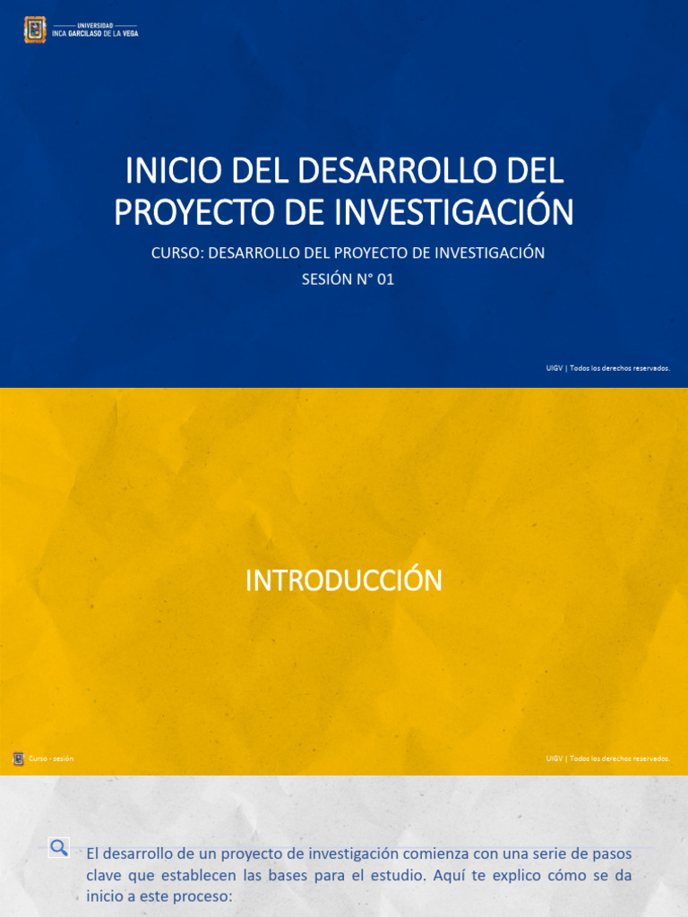 Inicio Del Proyecto de Investigacion 1 | PDF | Science