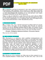 PTA Officer Election Script Sample | PDF | Elections | Government