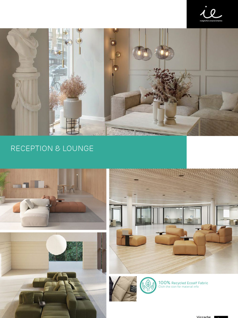 Reception Lounge Furniture Ideas Book - Insightful Environments | PDF ...