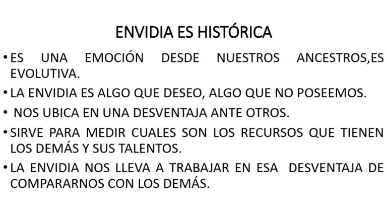 Cómo Vencer La Envidia para Vivir-5 | PDF