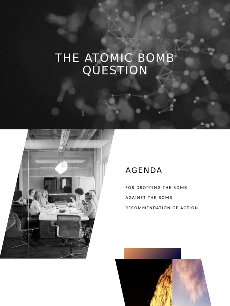 The Atomic Bomb Question | PDF