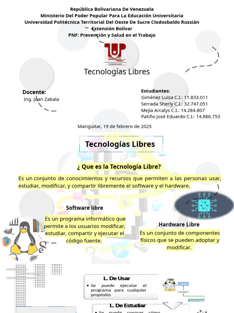 diapositivas.odp_1 | PDF | Software libre | Informática