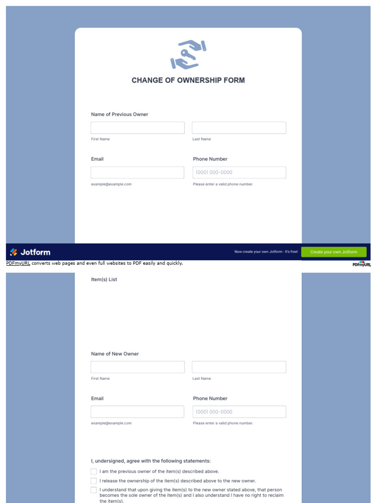 Create Your Own Jotform Template | PDF