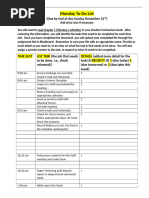 SOD and EOD Template 2022 | PDF