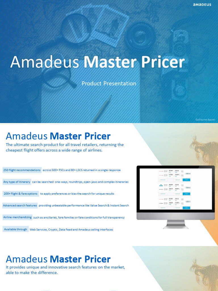 Amadeus Search Solutions | PDF | Airlines | Cache (Computing)