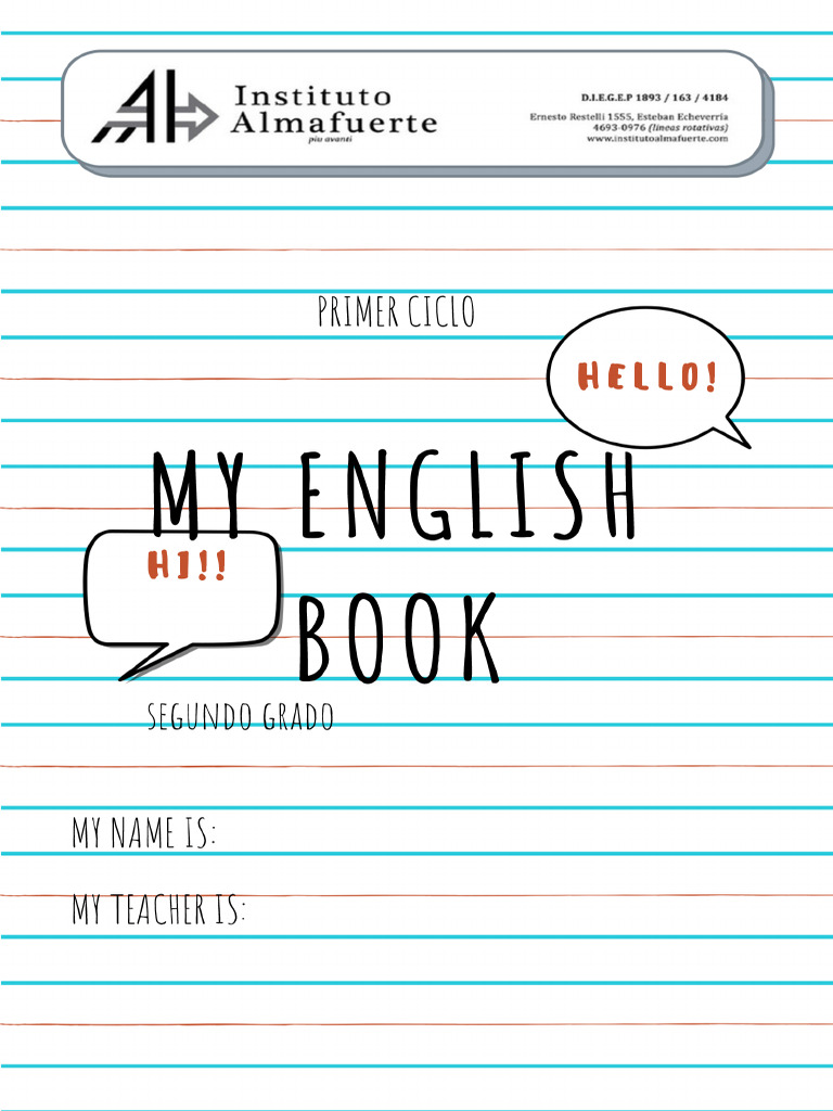 Cuadernillo de Inglés 2do 2025 | PDF