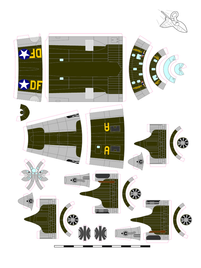 269 B17F Flying Fortress Belle Scissors and Planes | PDF