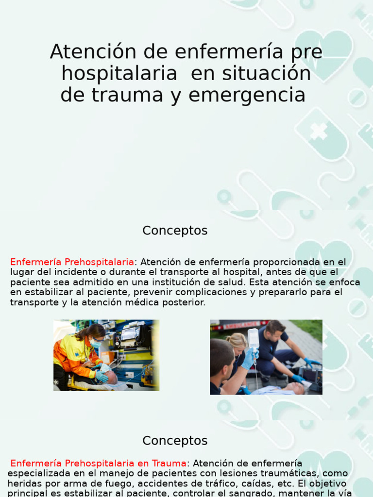 Enfermer I A | PDF | Lesión cerebral traumática | Enfermería