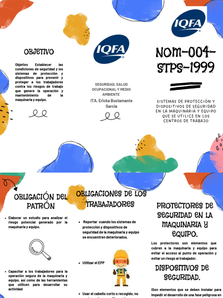 Nom 004 Stps 1999 Triptico | PDF