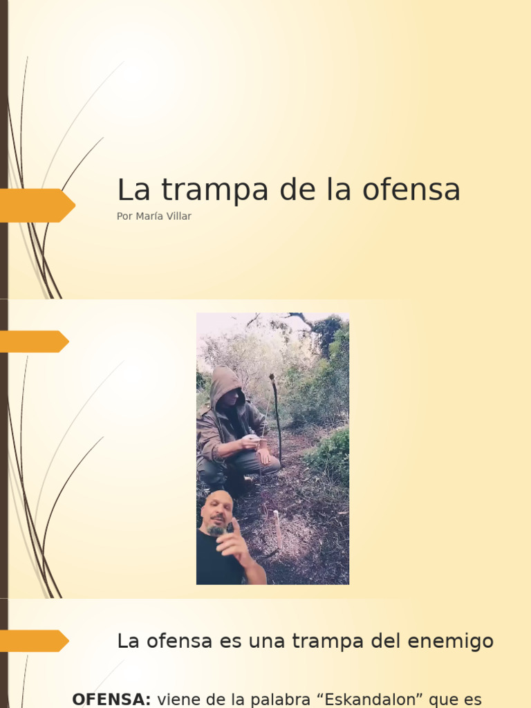La Trampa de La Ofensa | PDF | Perdón | Creencia religiosa y doctrina