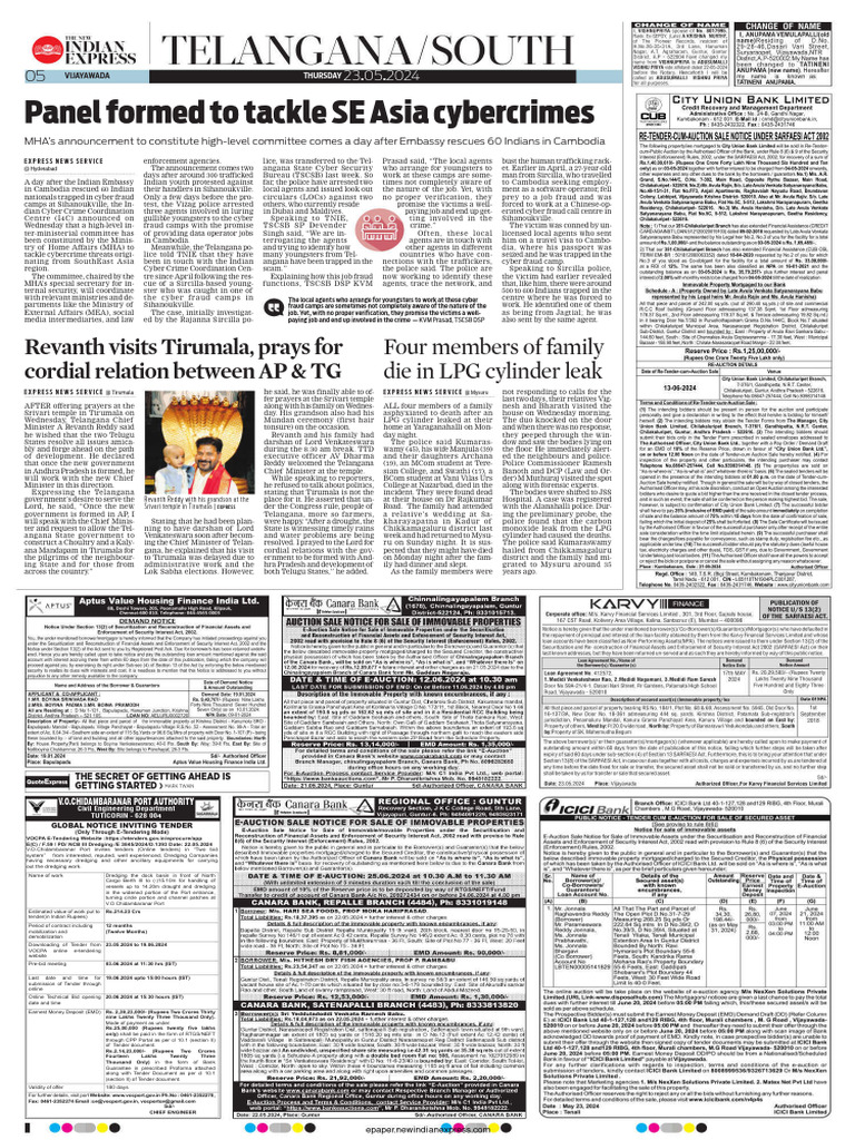 Jonnala Raghavendrar Vijaywada | PDF | Crimes | Crime & Violence