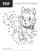 Dibuja Animales con Números Paso a Paso | PDF