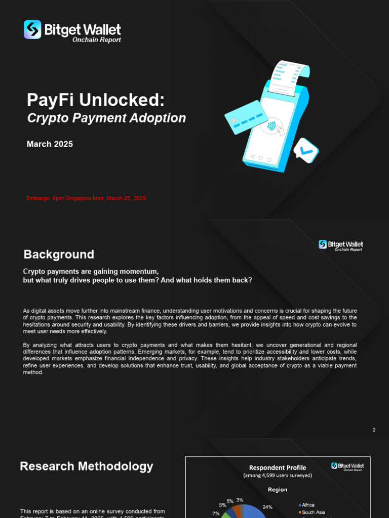 Bitget Wallet Onchain Report - PayFi Unlocked | PDF | Cryptocurrency | Computer Security
