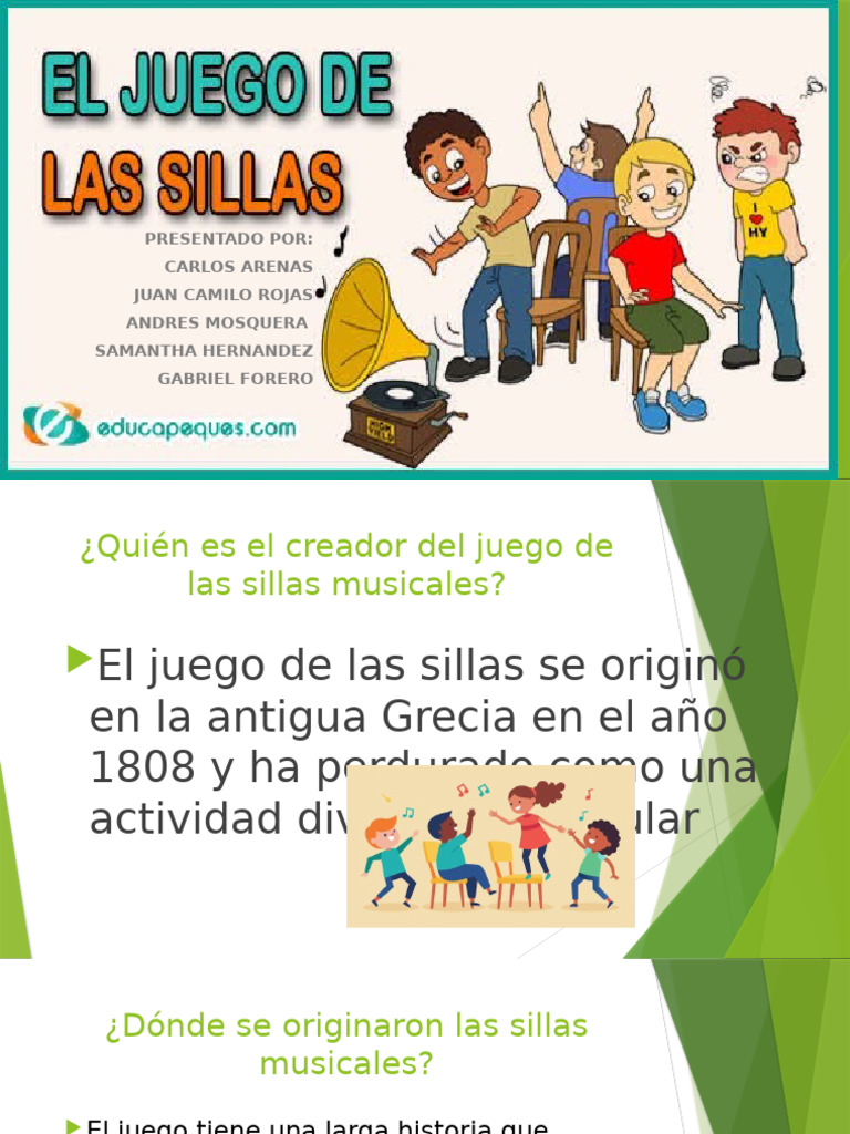 Presentacion Sillas Musicales | PDF