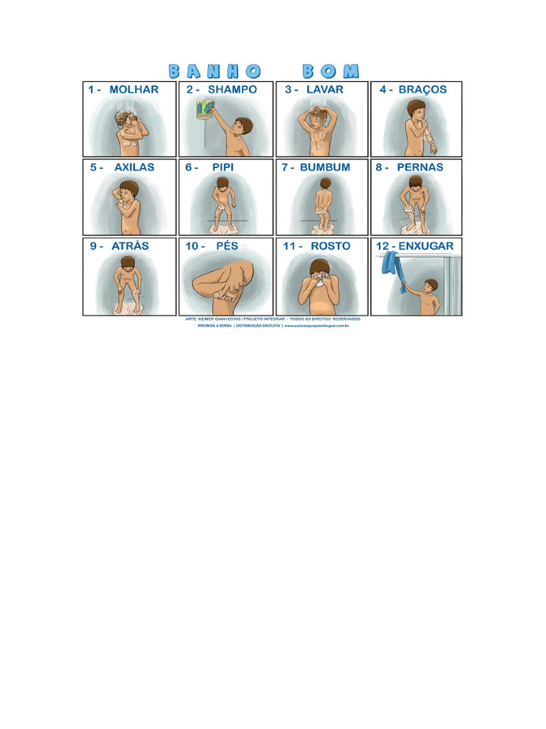 Banho - meninos | PDF