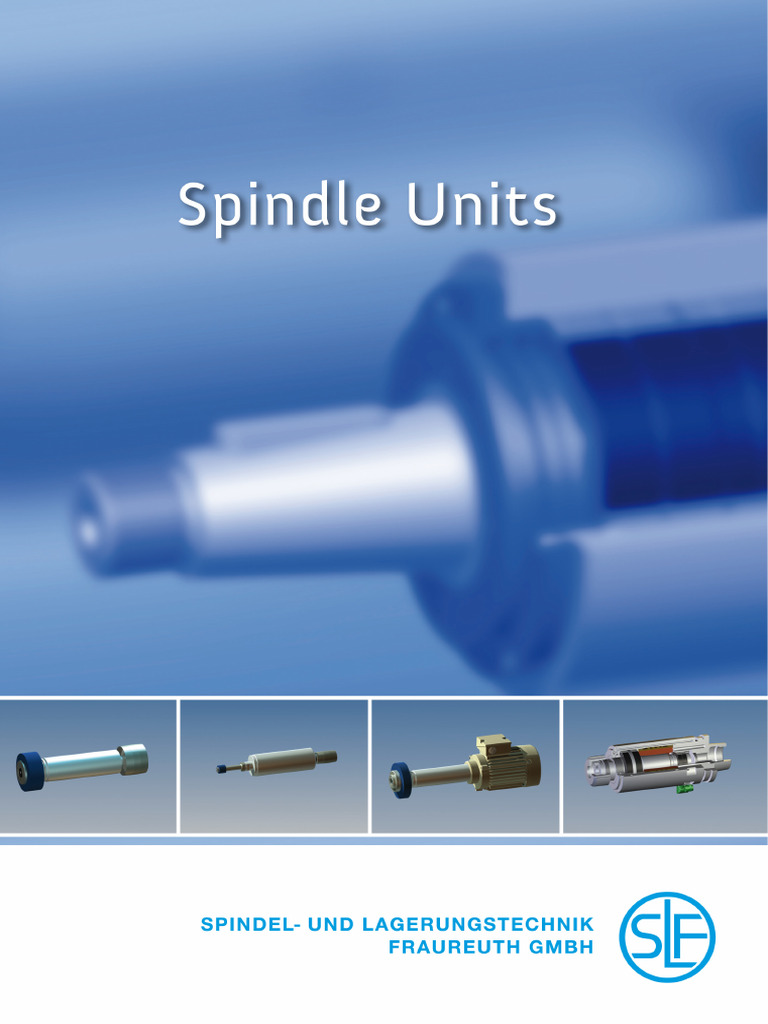 SLF Spindle Units | PDF | Grinding (Abrasive Cutting) | Belt (Mechanical)