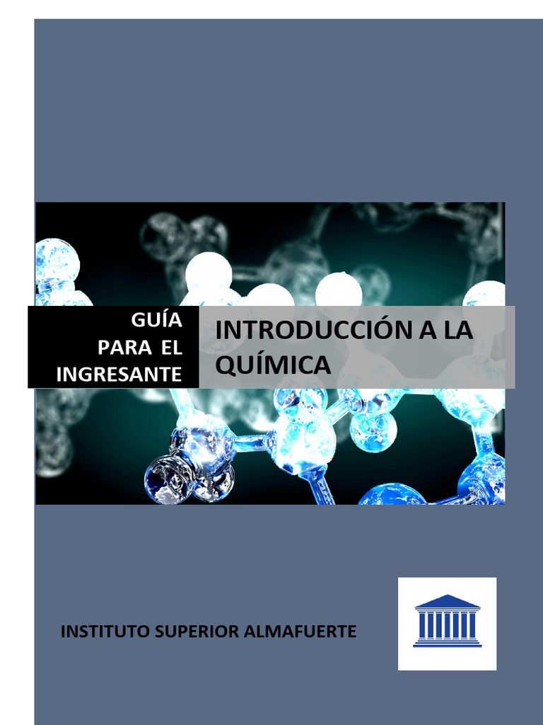 Guia de Quimica Cursillo de Ingreso | PDF | Cantidad | Cromatografía