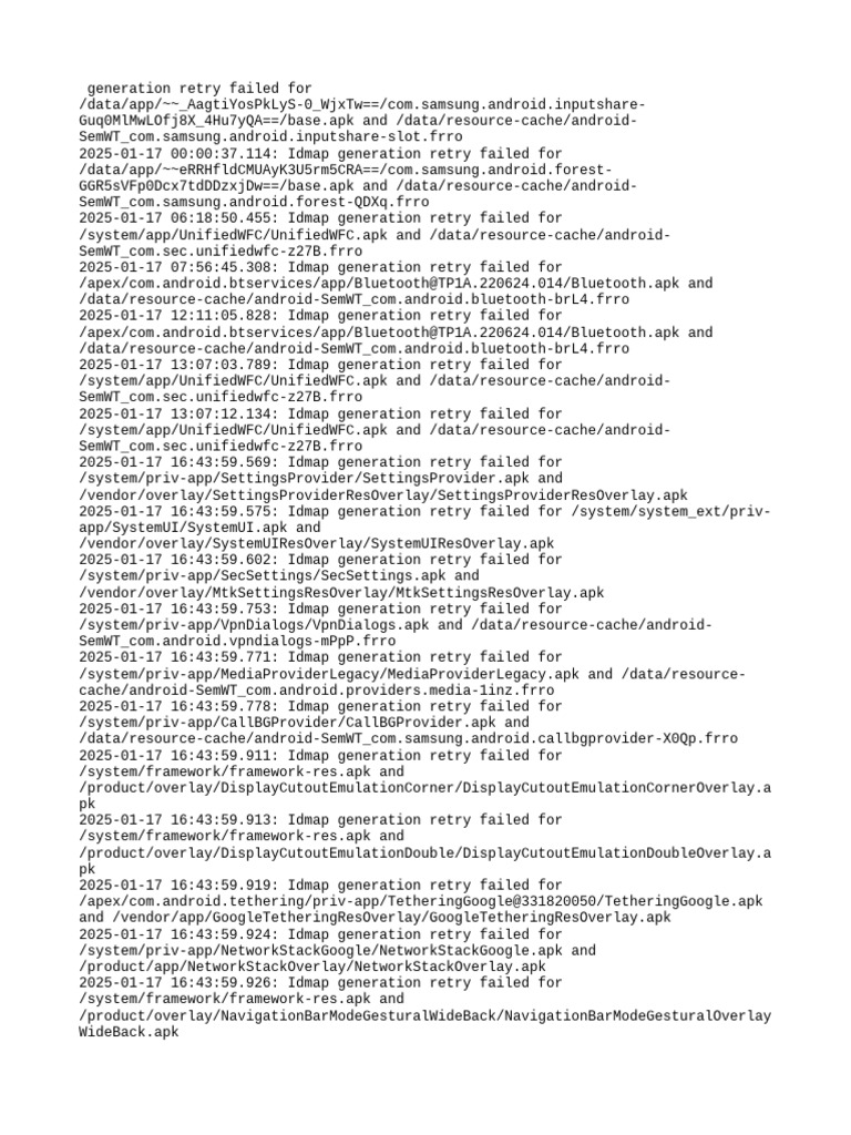 Lom Log | PDF | Android (Robot) | Operating System Technology