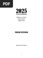 RCCG Fasting and Prayer Points Guide 2025 For 100 Days | PDF | Lord's Prayer | Jesus