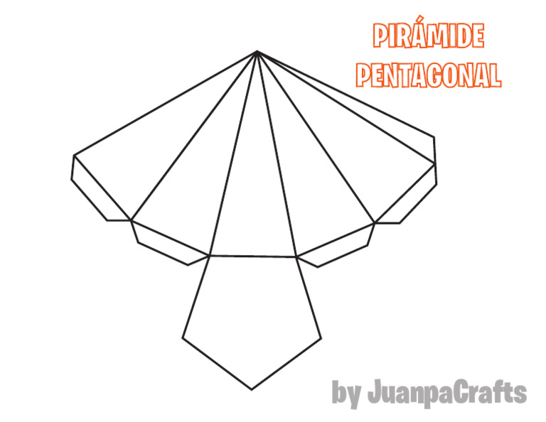 Pirámide Pentagonal Planos | PDF