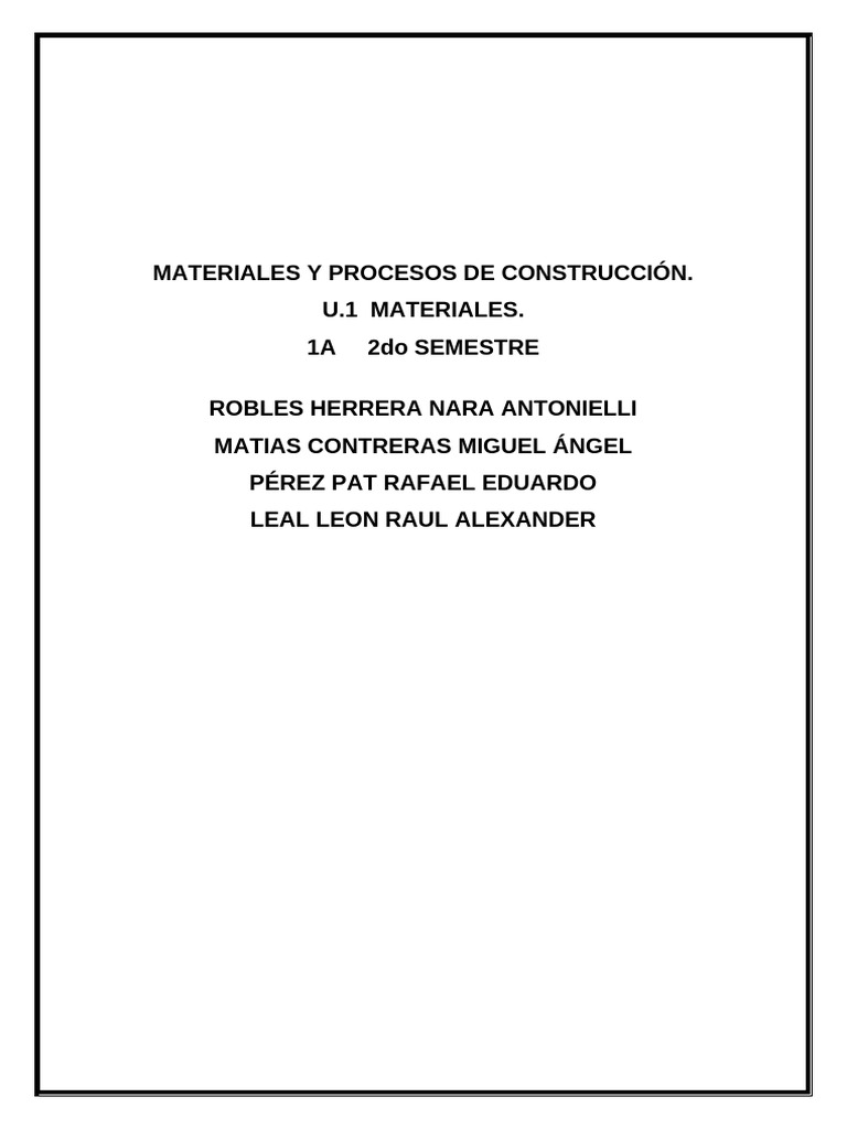 Materiales y Procesos de Construcción | PDF | Rieles | Hierro
