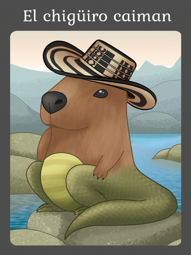 El Chigüiro Caiman Imprimir | PDF