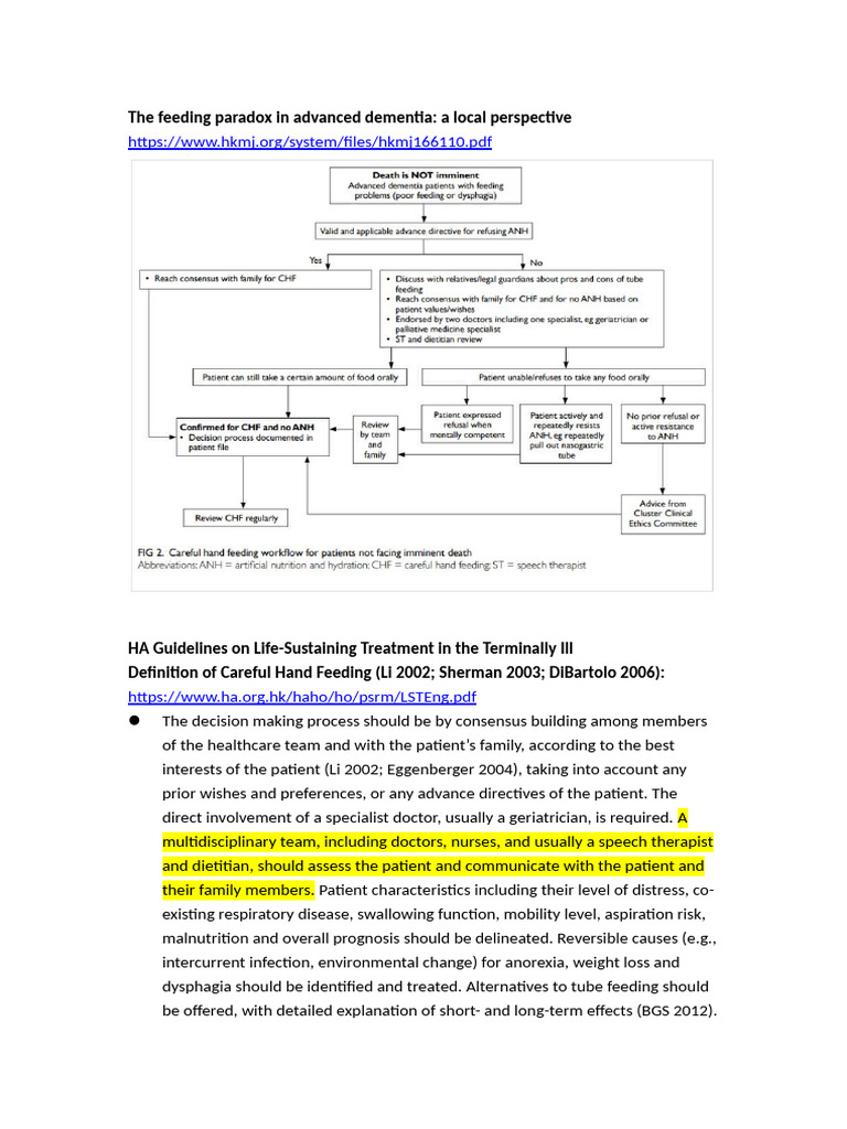 Reference On Comfort Feeding | PDF | Caregiver | Health Sciences