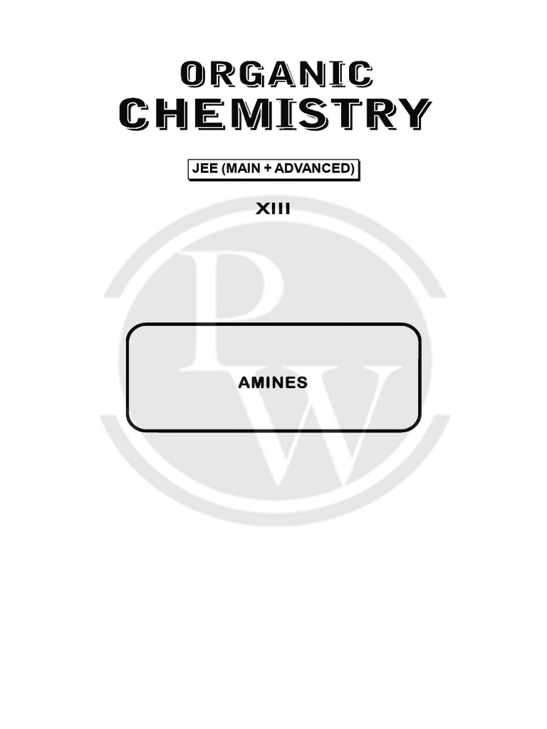 Comprehensive Guide to Amines | PDF | Amine | Chemical Compounds