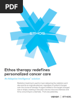 Ethos: Revolutionizing Adaptive Radiotherapy | PDF | Radiation Therapy ...