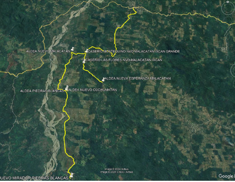 Mapa Proyectos Barillas 2024 | PDF
